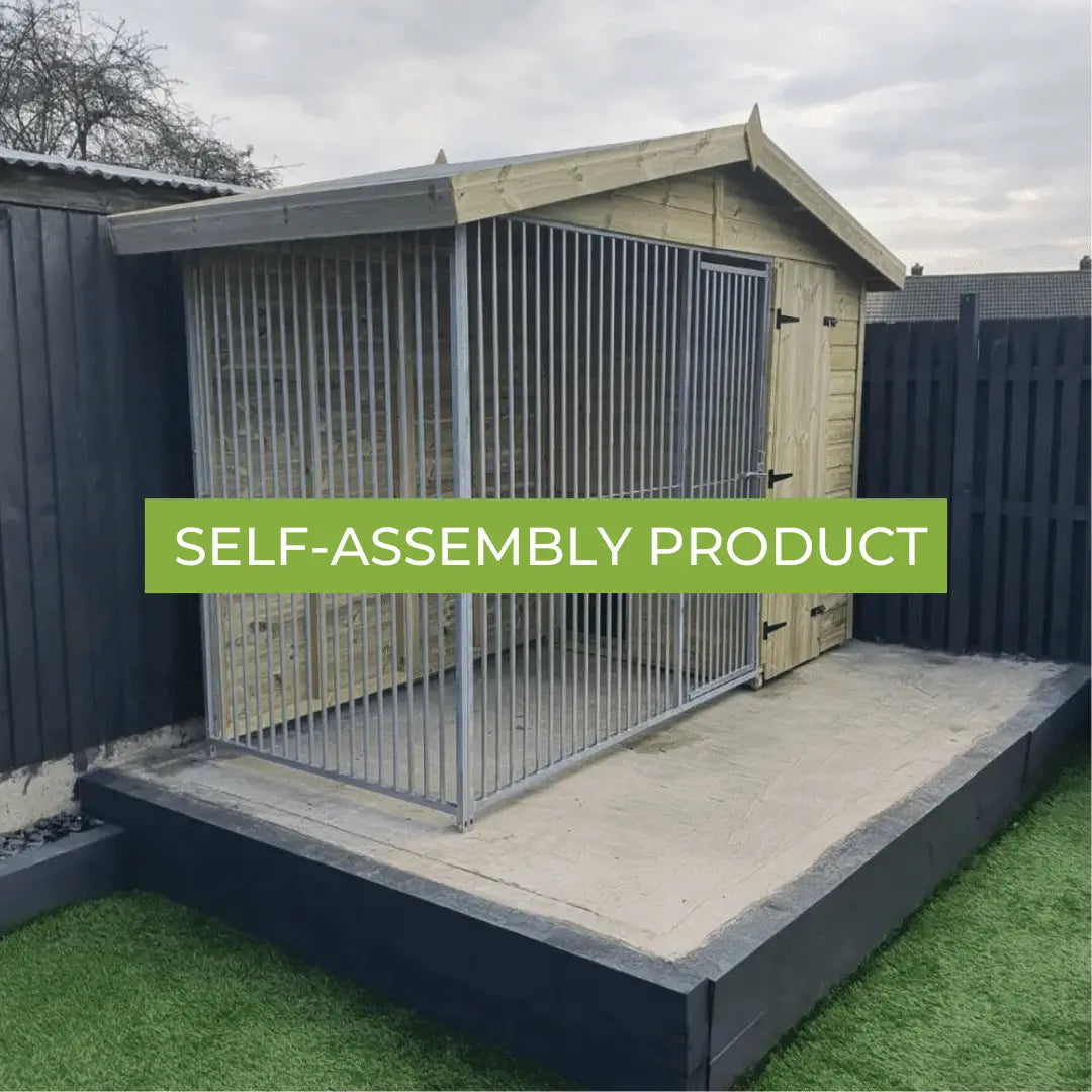 10 X 4 ft Express Single Dog Kennel – Benchmark Kennels