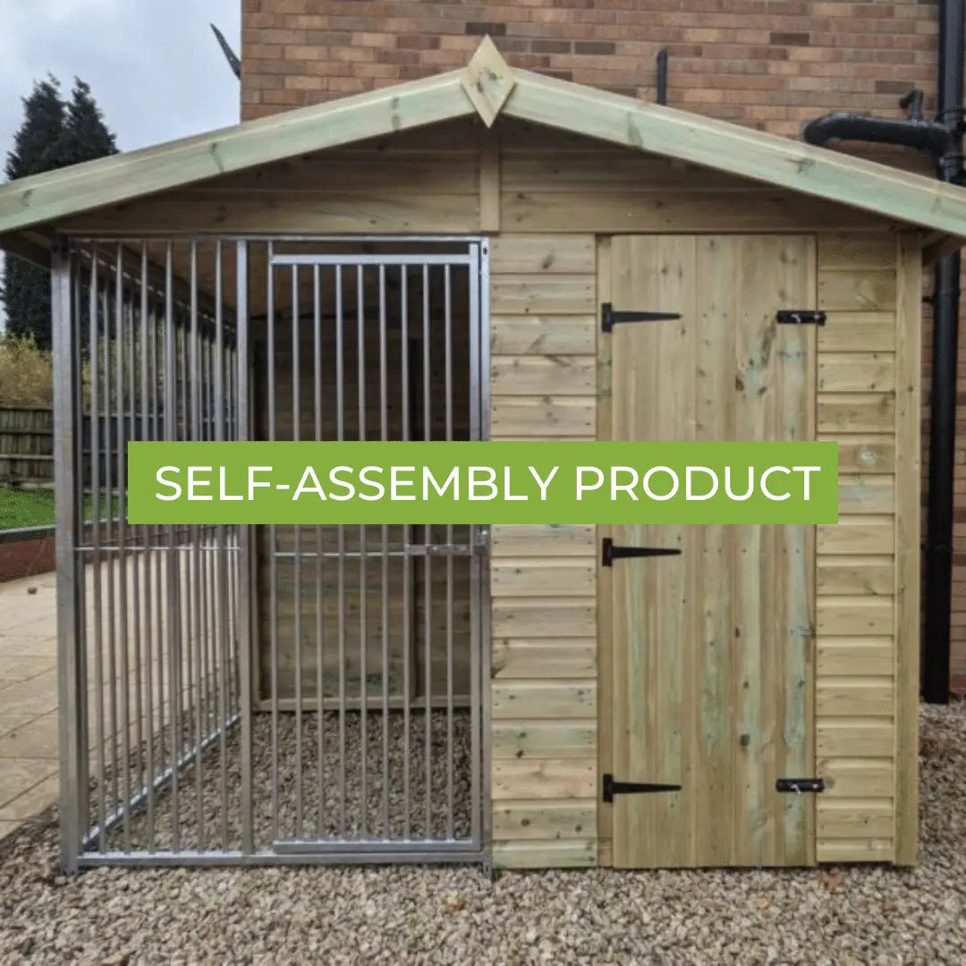 8 X 4 ft Express Single Dog Kennel – Benchmark Kennels